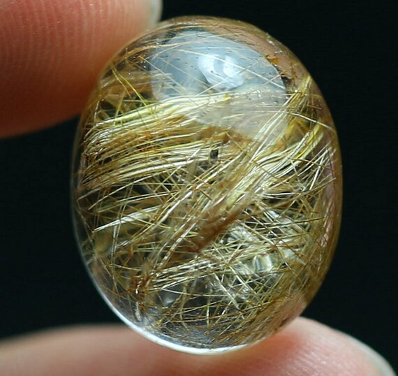 Craft Supplies & Tools Untreated Genuine Rutilated Quartz Crystal and ...