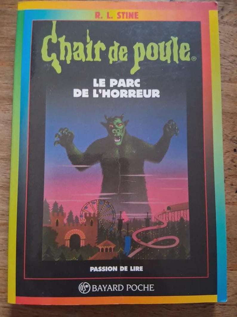 Goosebumps – One Day at Horrorland (french Edition – Goosebumps) by R.L ...