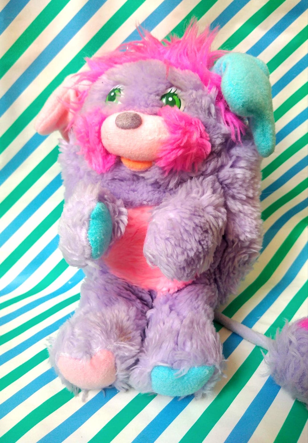 Vintage 1980s Popple Pretty Cool Plush Toy - Original Popples - Etsy
