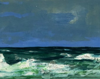 Seascape Oil Painting | Etsy