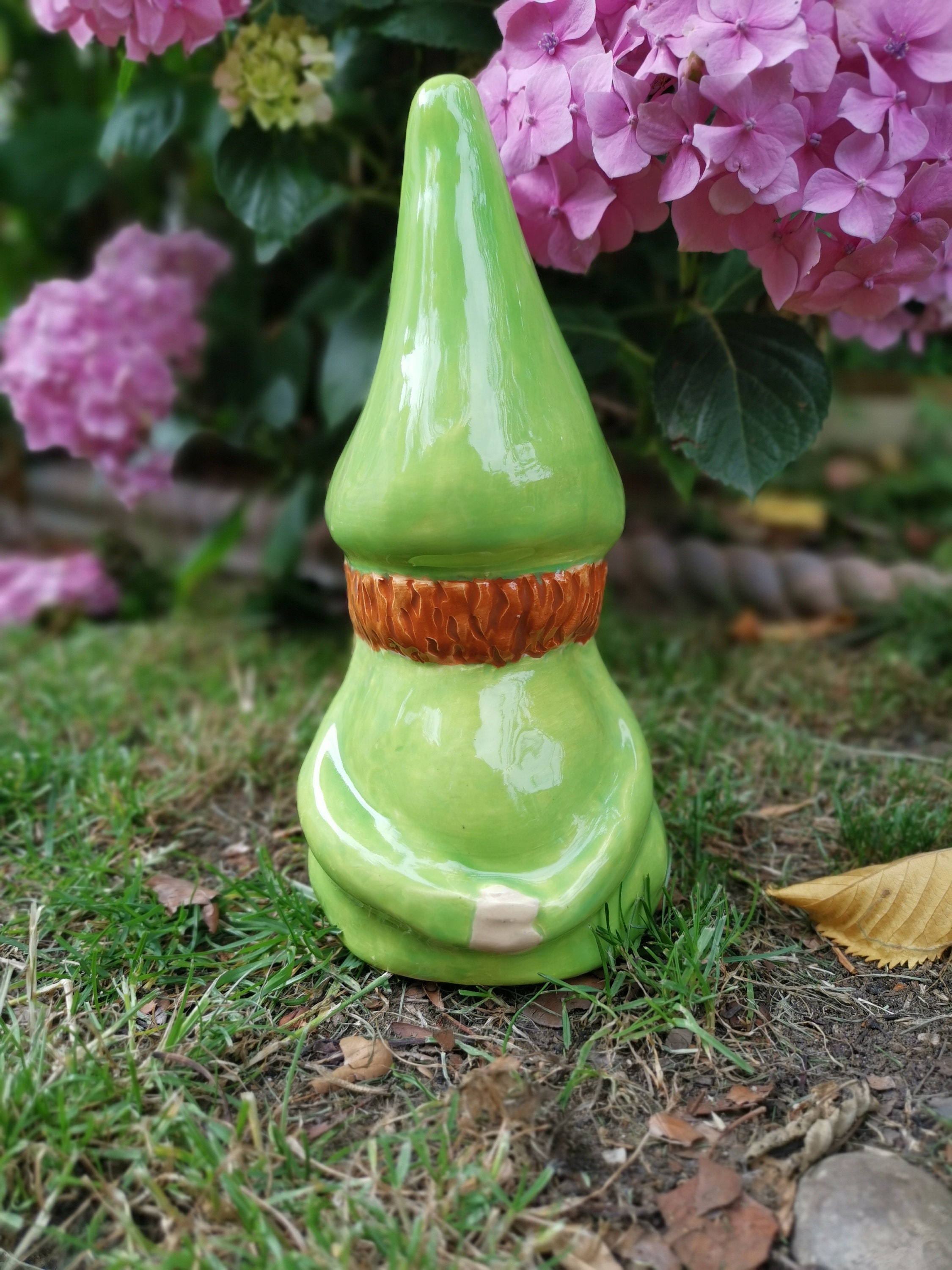 Home & Living Outdoor Statues Outdoor & Gardening Ceramic Garden Gnome ...