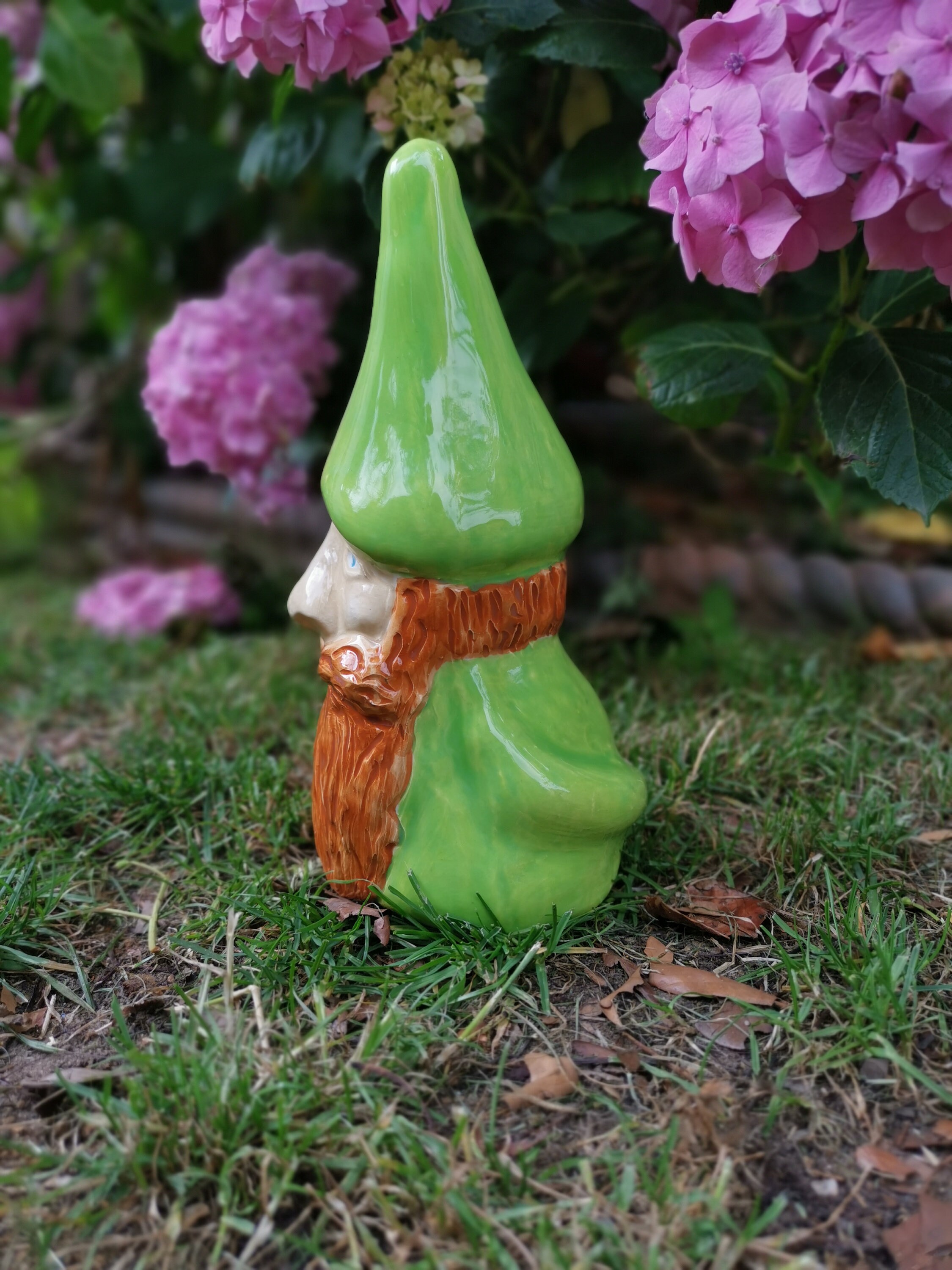Home & Living Outdoor Statues Outdoor & Gardening Ceramic Garden Gnome ...