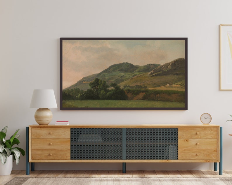 Landscape Samsung Tv Art, Smart Tv Art, Samsung Frame Tv Art, Moody ...
