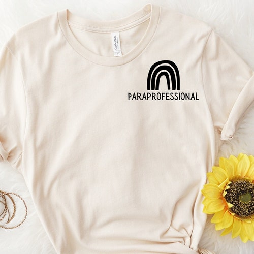 Paraeducator Shirt Paraprofessional Shirt Paraprofessional - Etsy