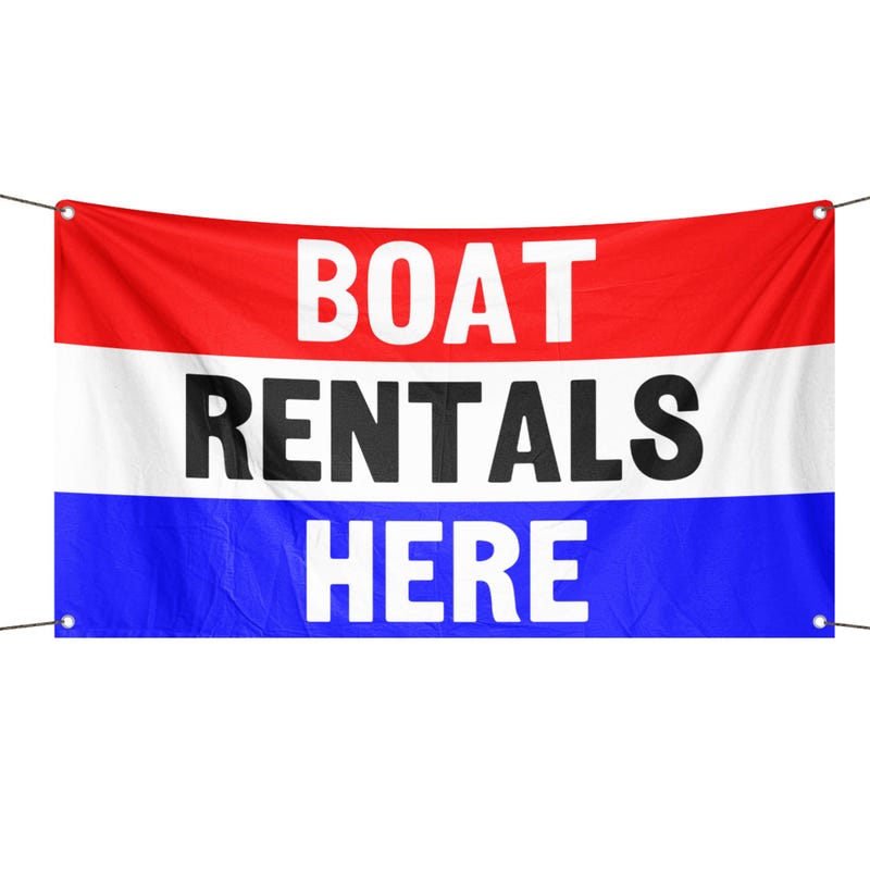 Boat Rental Sign - Etsy