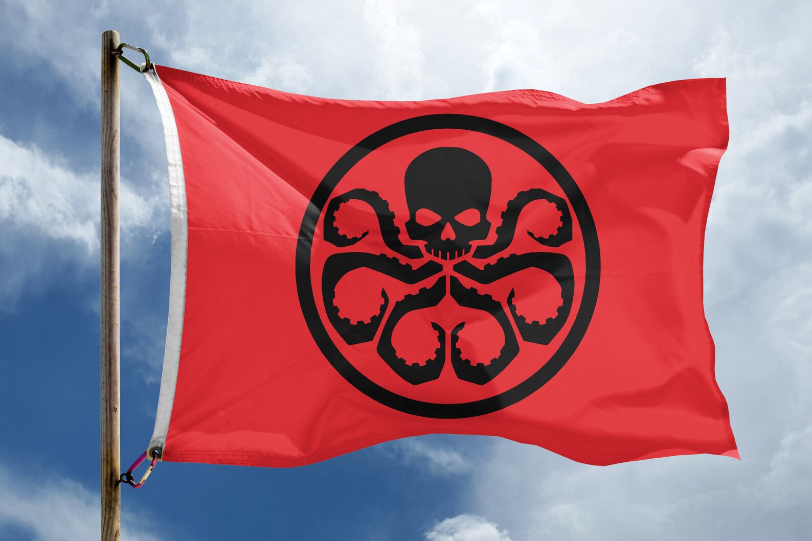 3x5 ft Hail Hydra Flag 100% Polyester Banner w / Strong | Etsy