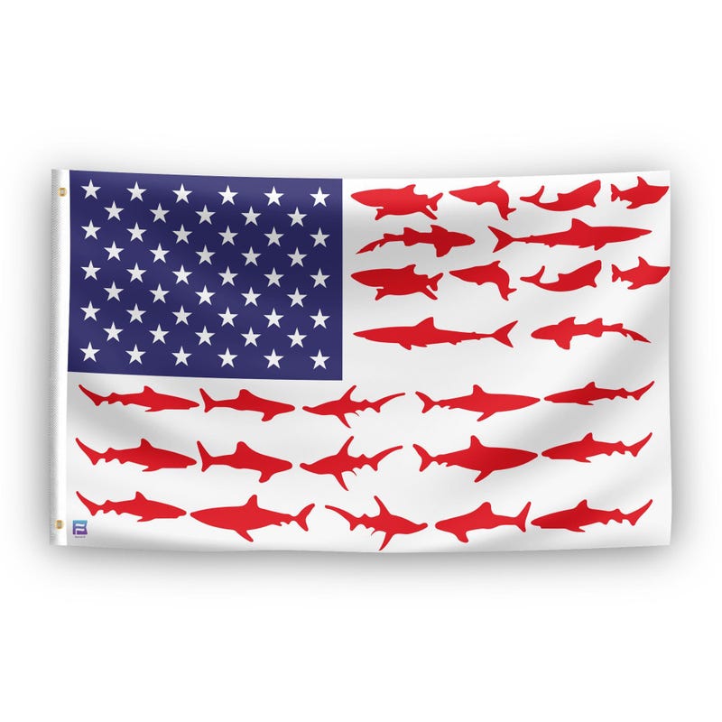 Shark Flags - Etsy