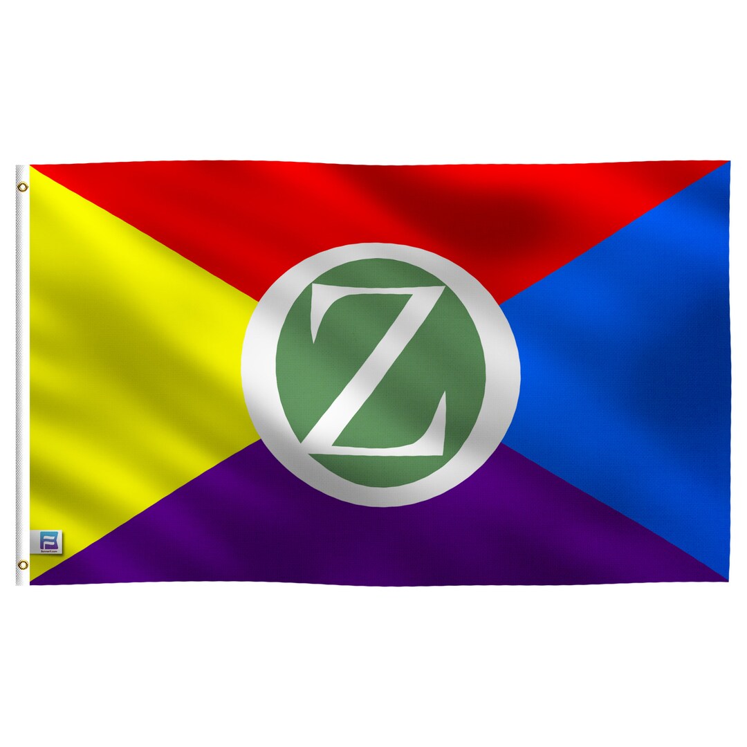 The Wizard of Oz Flag 100% Polyester W/ Brass Grommets Indoor / Outdoor ...