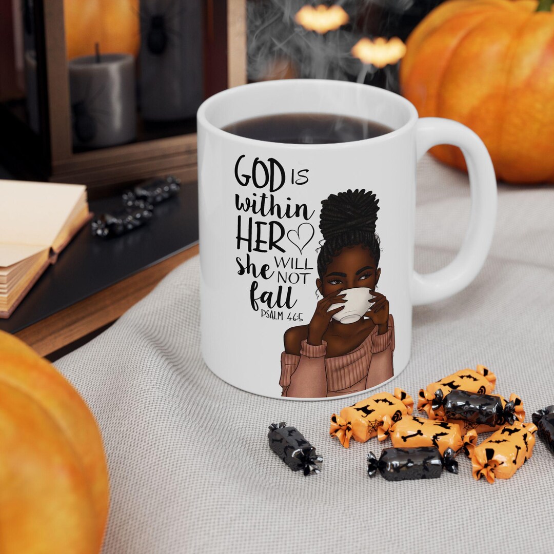 Faith Coffee Mug: Inspirational Bible Verse Ceramic Cup - Etsy