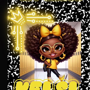 Personalized Composition Notebook Covers – Editable Canva Templates ...