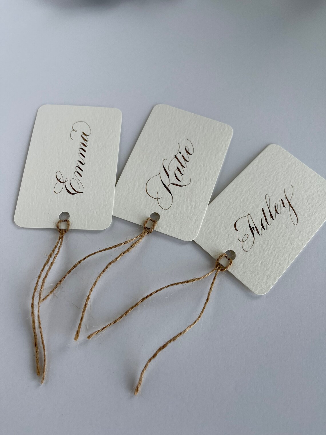 Custom Lettered Tag hand Written Names in Your Choice of - Etsy