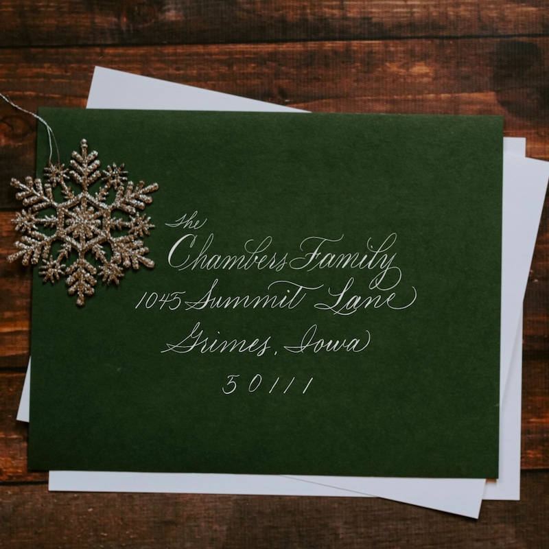 Calligraphy Envelope - Etsy