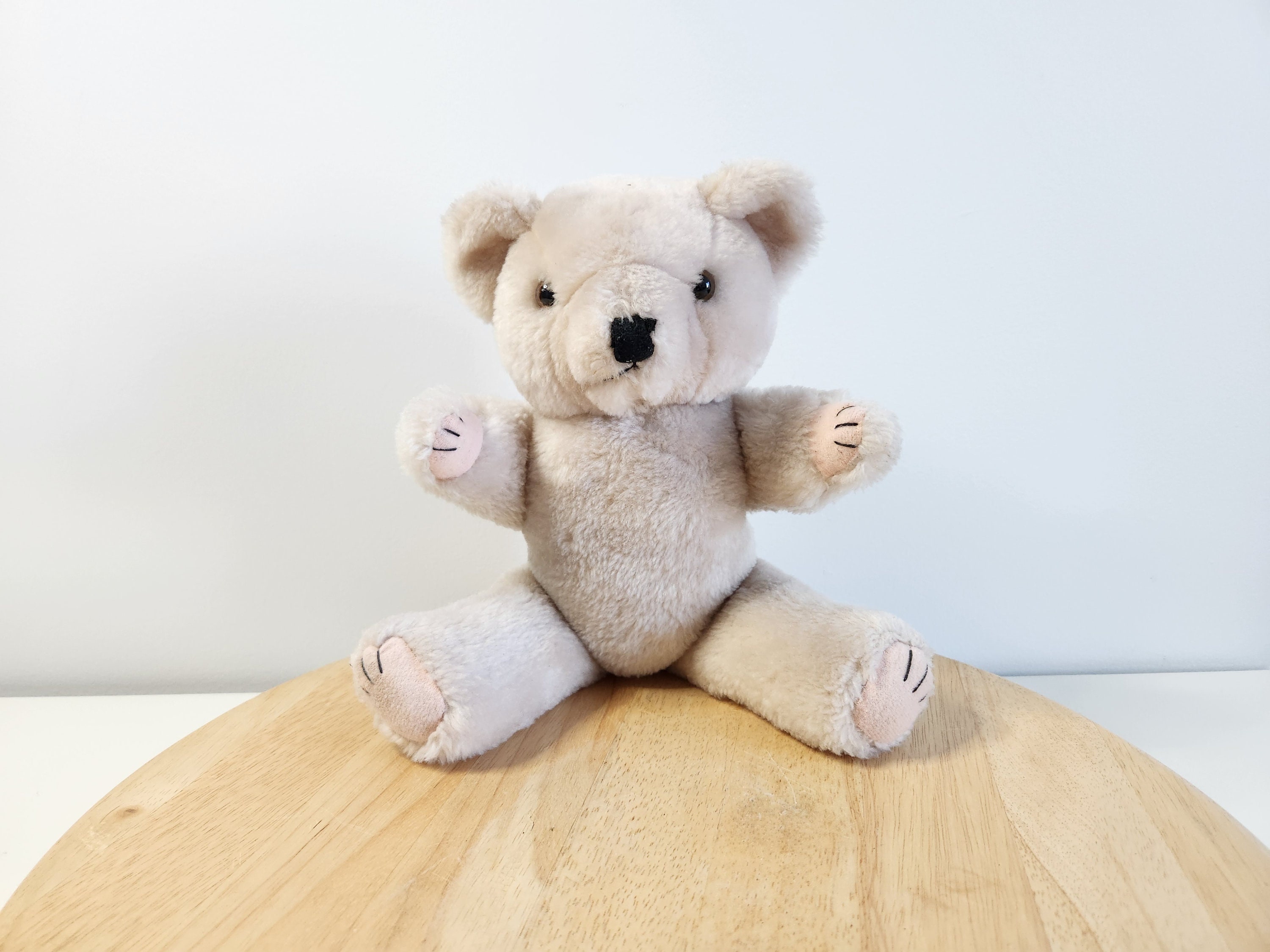 Vintage Jointed Teddy Bear Stuffed Animal Articulating Joints 12 Inch Teddy Bear Plush Toy Etsy UK