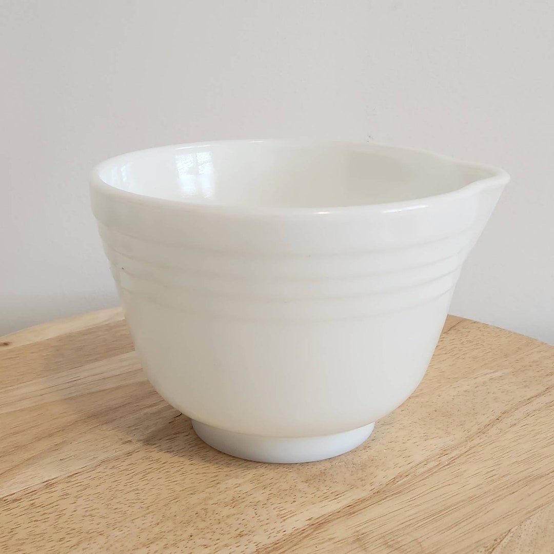 Pyrex Hamilton Beach Stand Mixer Ribbed Bowl With Spout, Vintage Mixing ...