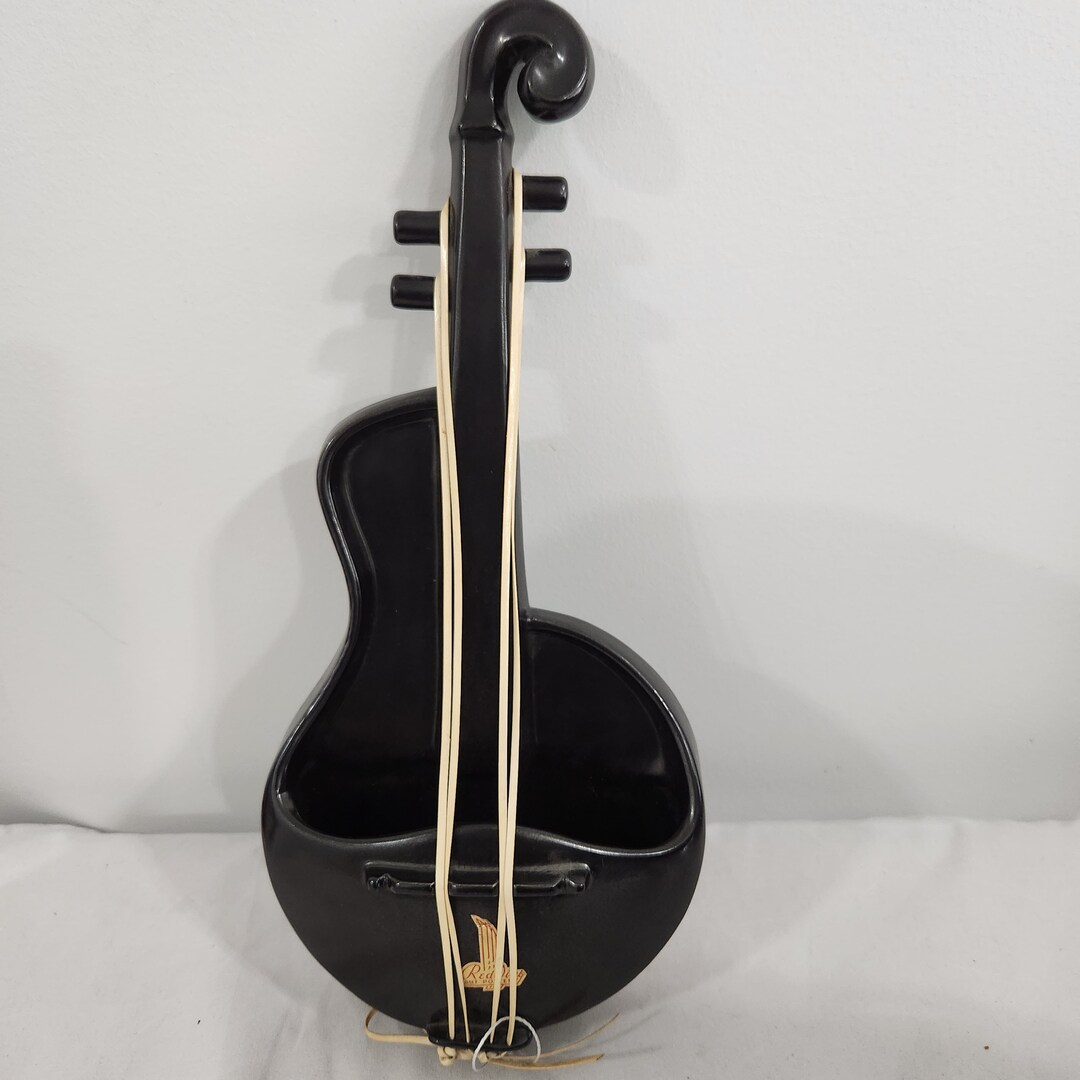 Red Wing Pottery Black Violin Pottery Wall Pocket Planter, USA - Etsy