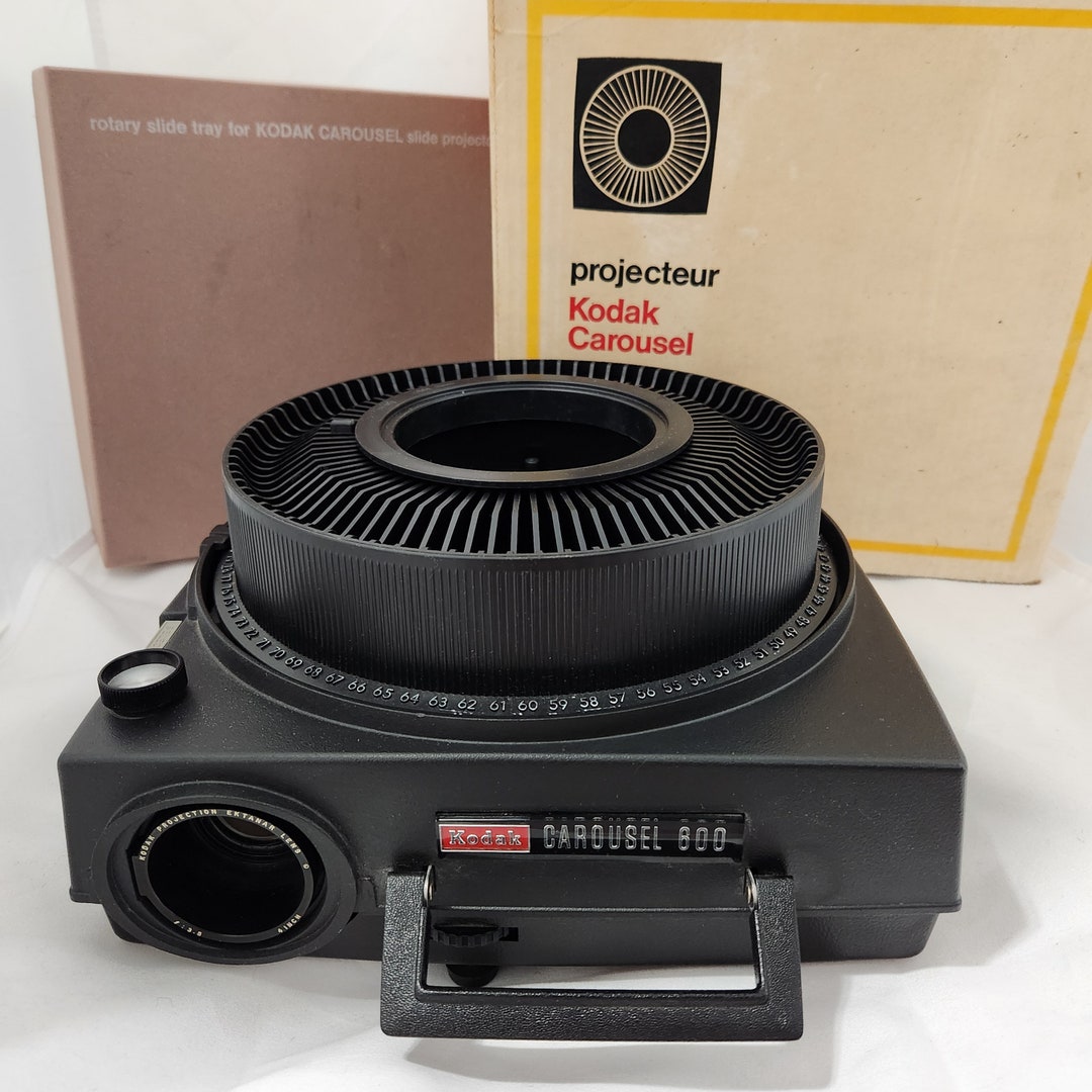 Kodak Carousel 600 Projector With Slide Tray - Etsy
