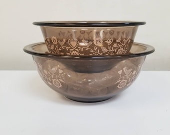 Brown Pyrex Bowls | Etsy