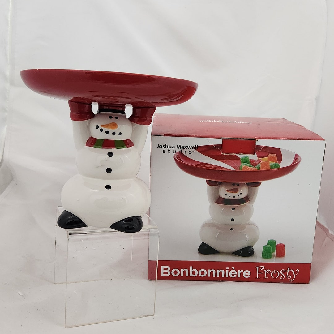 Joshua Maxwell Frosty Pedestal Candy Dish - Etsy