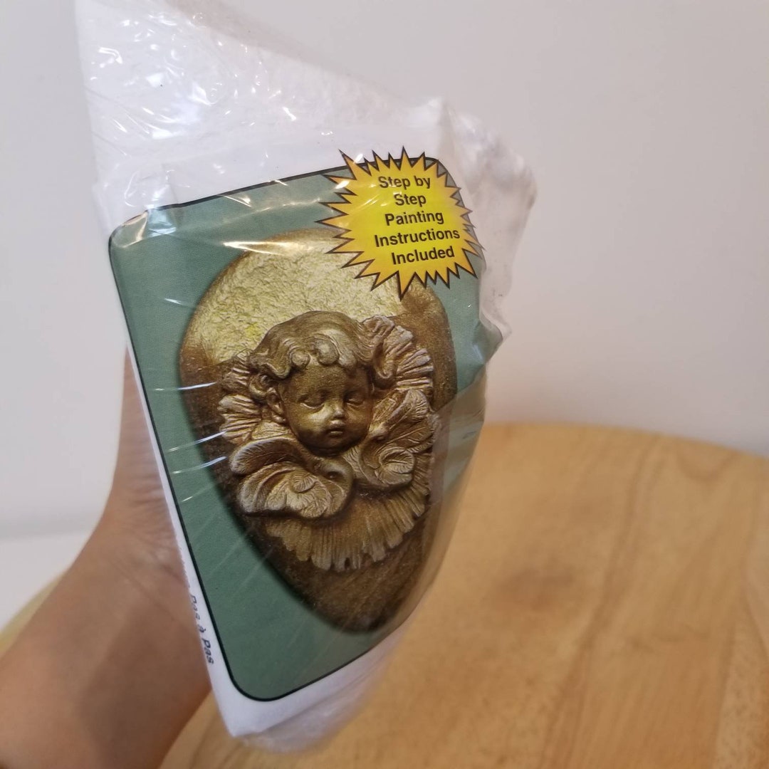 Wee Crafts Accents Unlimited Paintable Ceramics Cherub Wall Pocket - Etsy