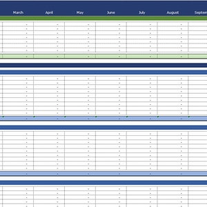2020 Personal Financial Spreadsheet Budget and Save Money - Etsy
