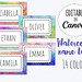 Classroom Name Tags Template Watercolor | Editable | Printable ...