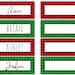Christmas Name Tags Template Classroom Editable | Printable | Classroom ...