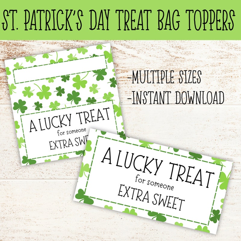 Goodie Bag Topper - Etsy