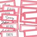 Valentine's Name Tags Template Classroom Editable | Printable ...