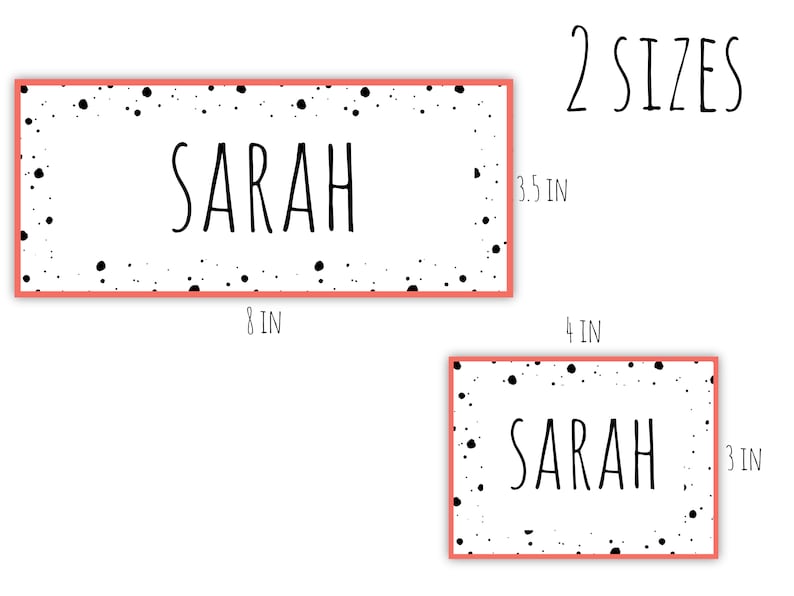 Classroom Name Tags Template Pastel Dots Editable | Printable ...