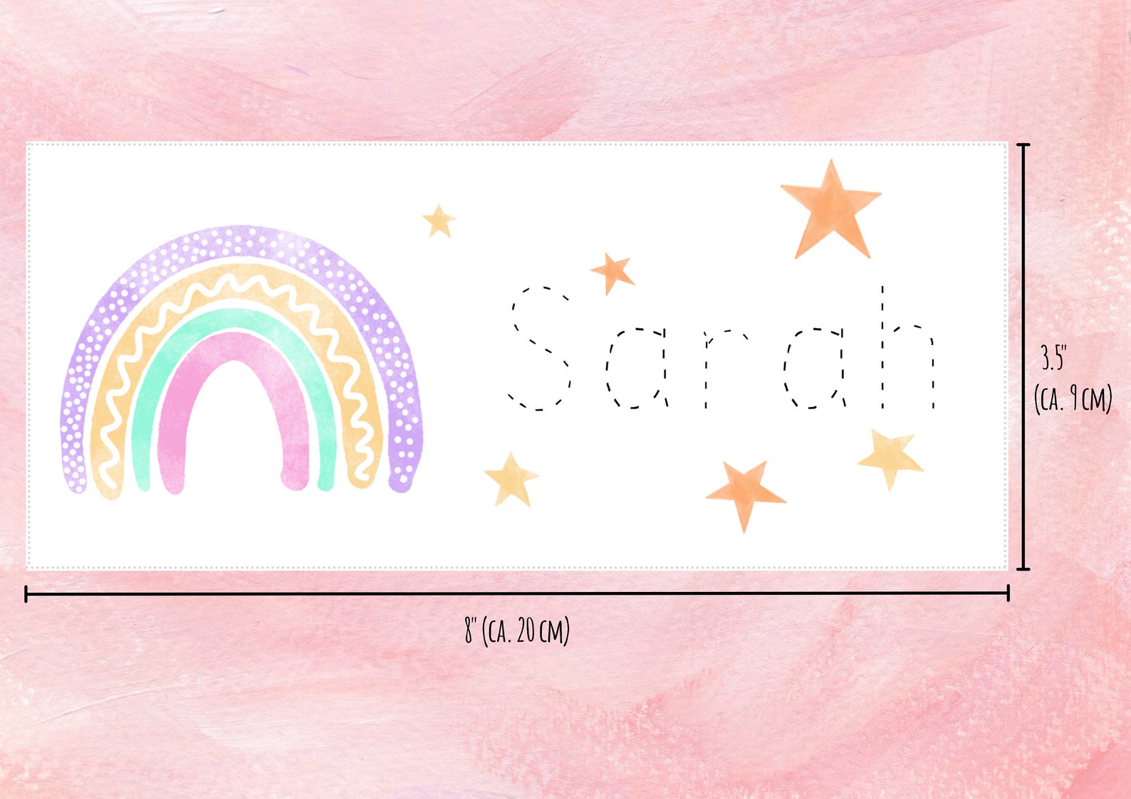 Classroom Name Tags Template Rainbow | Editable | Printable | Classroom ...