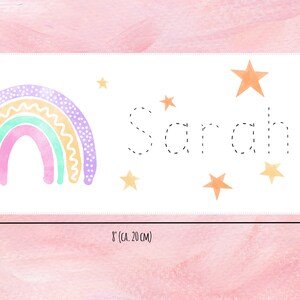 Classroom Name Tags Template Rainbow | Editable | Printable | Classroom ...