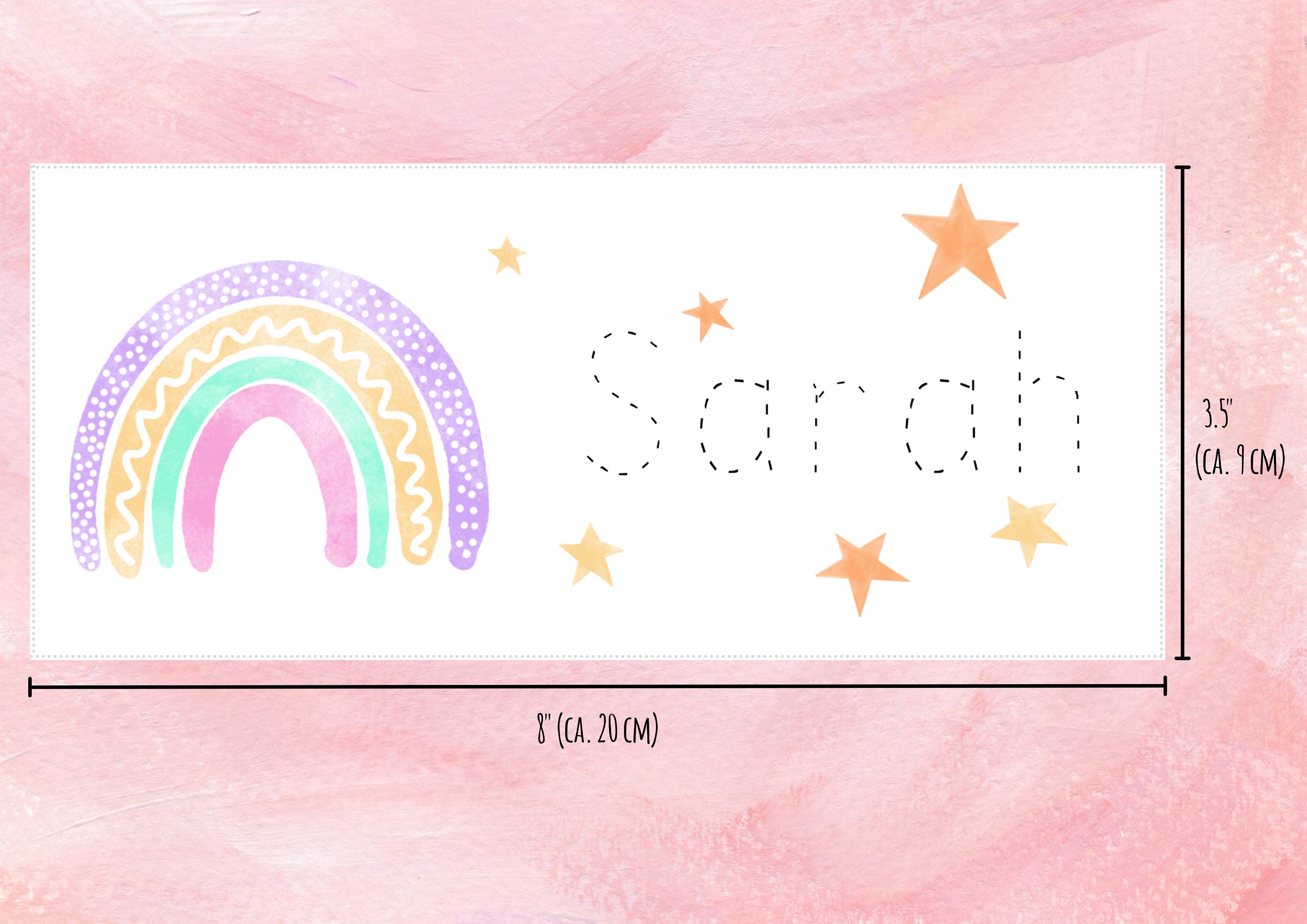 Classroom Name Tags Template Rainbow | Editable | Printable | Classroom ...