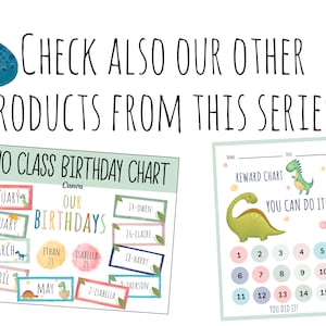 Classroom Name Tags Template Dinosaur | Editable | Printable ...