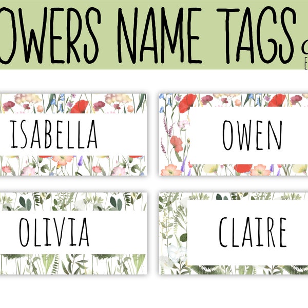 Plant Name Tags - Etsy