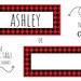 Christmas Name Tags Template Classroom Editable | Printable | Classroom ...