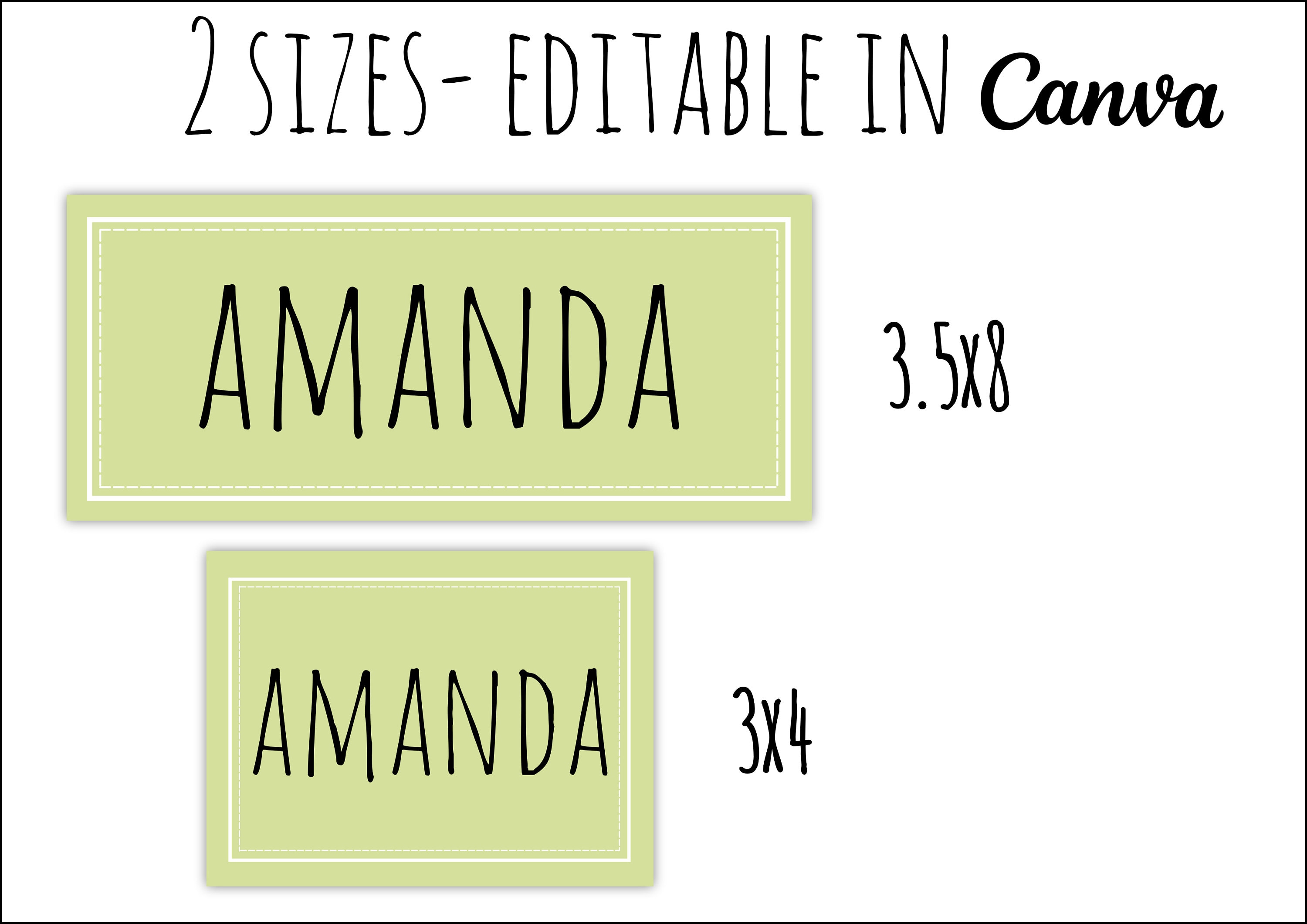 Classroom Name Tags Template Pastel Editable | Printable | Elementary ...