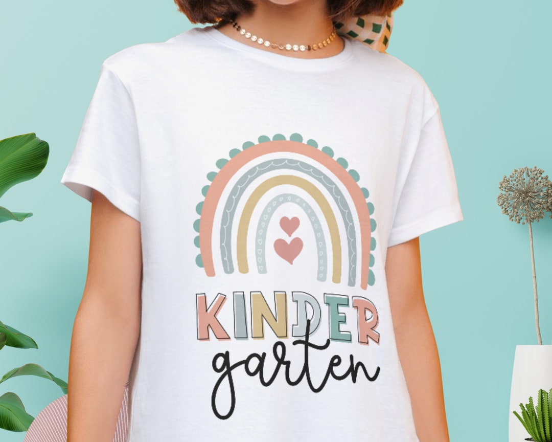 Back to School PNG Bundle Set, Rainbow Teacher Tshirt Digital Design ...
