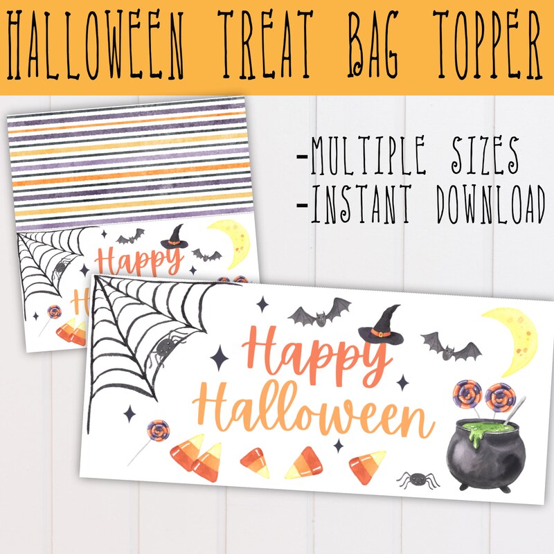 Halloween Treat Bag - Etsy