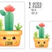 Classroom Name Tags Template Cactus Succulent Greenery Botanical ...