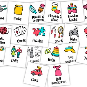 Toy Storage Labels Editable | Printable | Toys Organizer | Toy Trofast ...