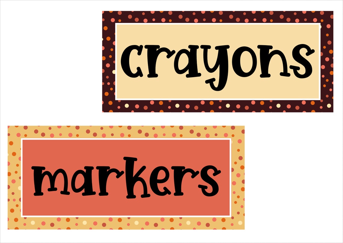 Classroom Name Tags Template Editable | Printable | Elementary School ...