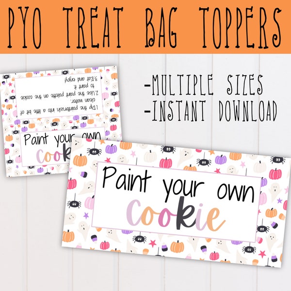 Paint Your Own Cookie - Etsy