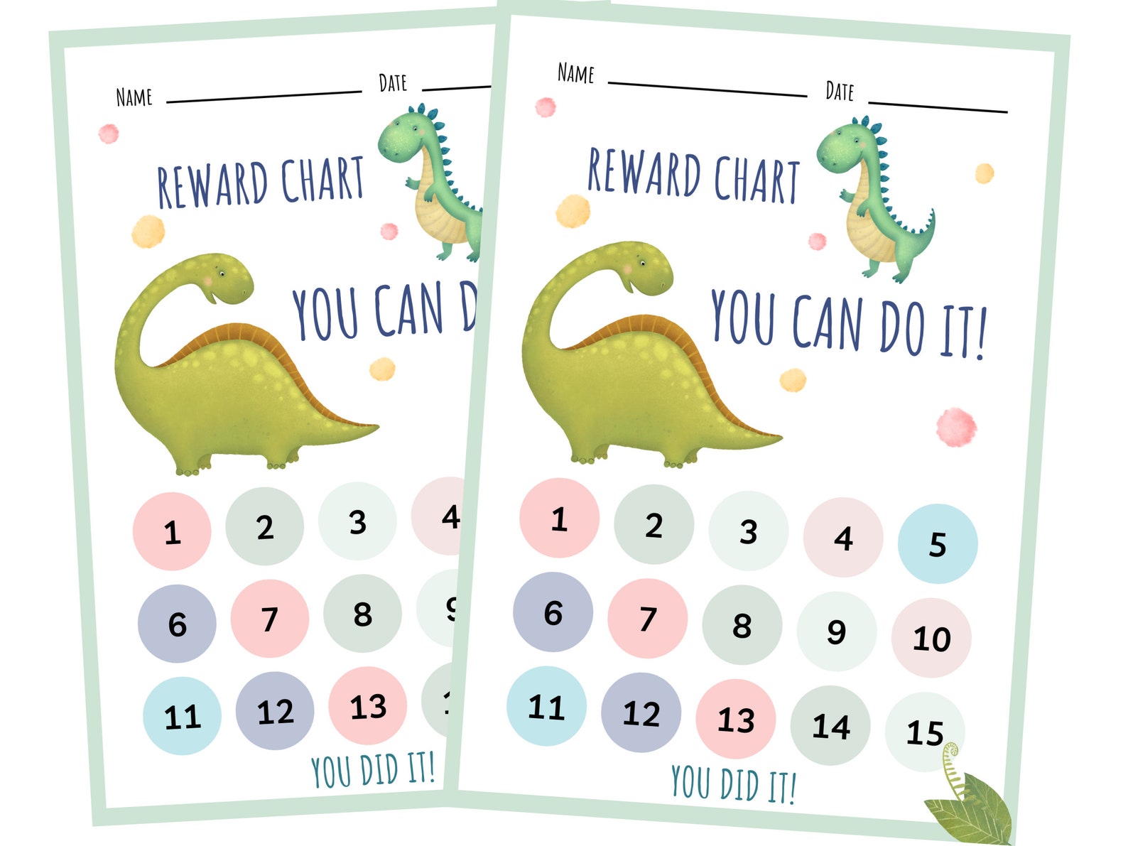 Reward Chart for Kids Dinosaurs Printable | Reward Chart for Classroom ...