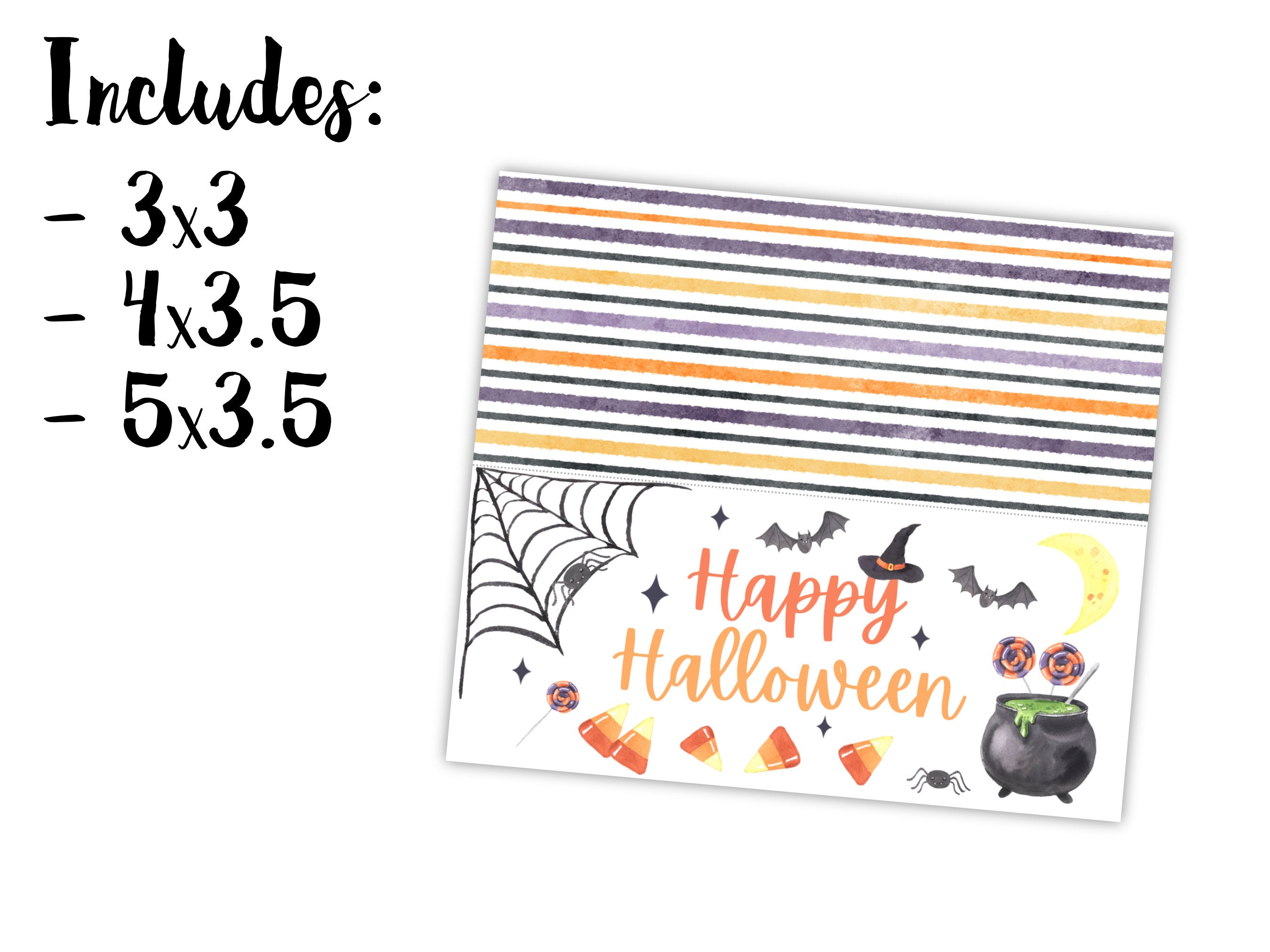 Halloween Treat Bag Topper | Printable | Cookie Bag Topper | Halloween ...
