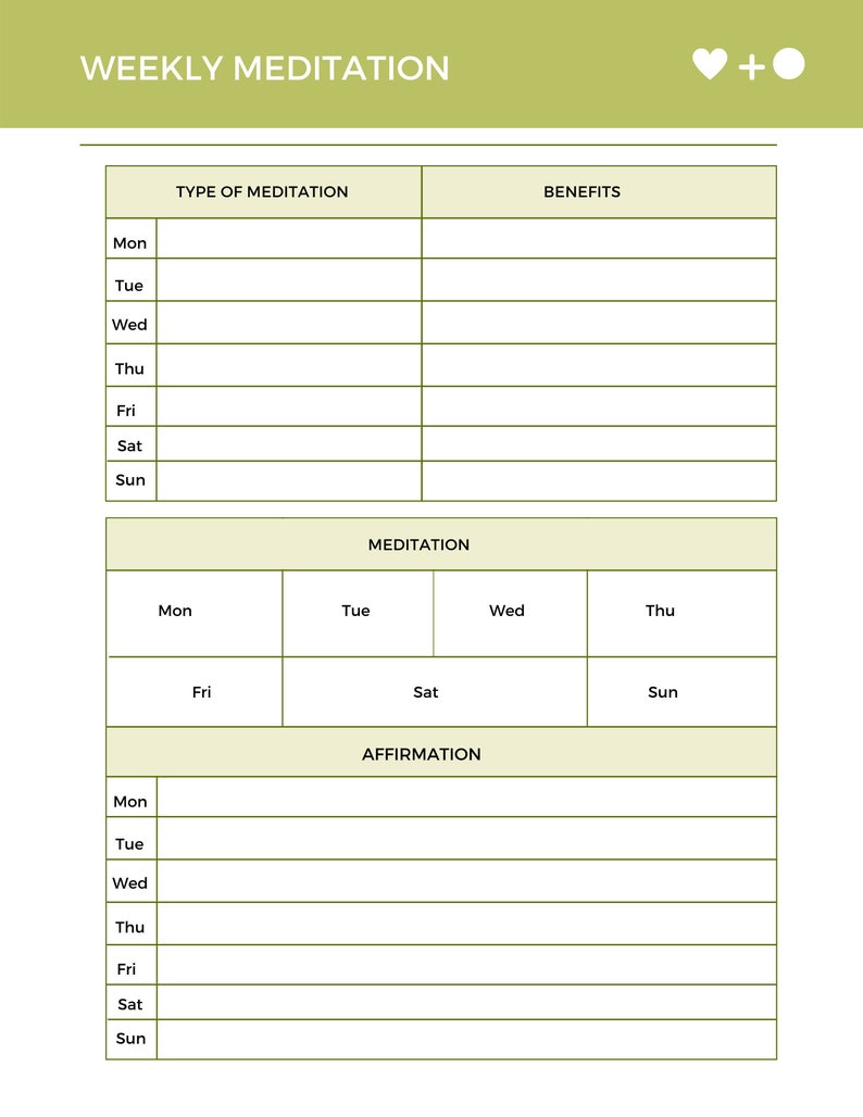 Self Care Journal Canva Template Instant Download Self Care Planner ...