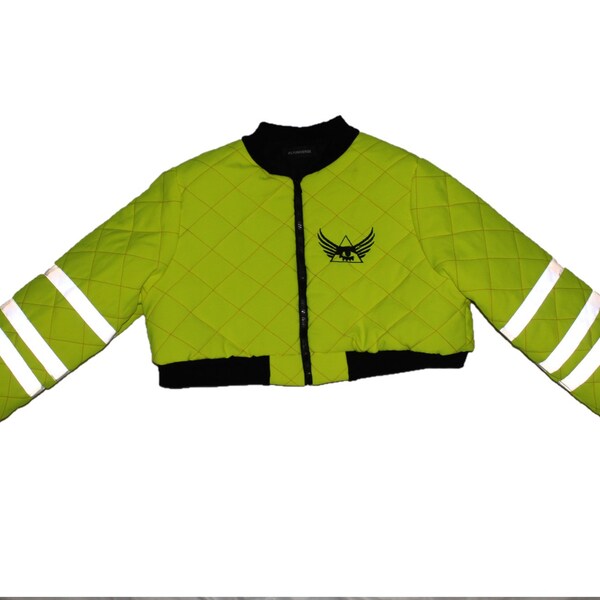 Crop Bomber Jacket - Etsy