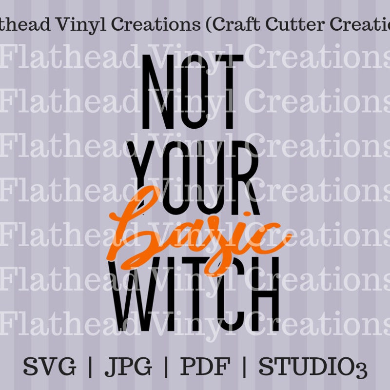 Basic Witch Svg - Etsy