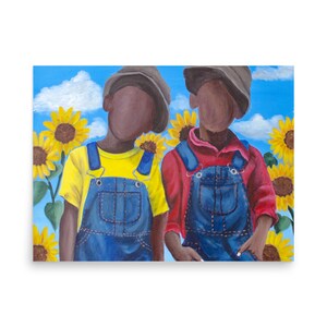 African American Art Black Boy Joy "hidden Joy" Art Print - Etsy