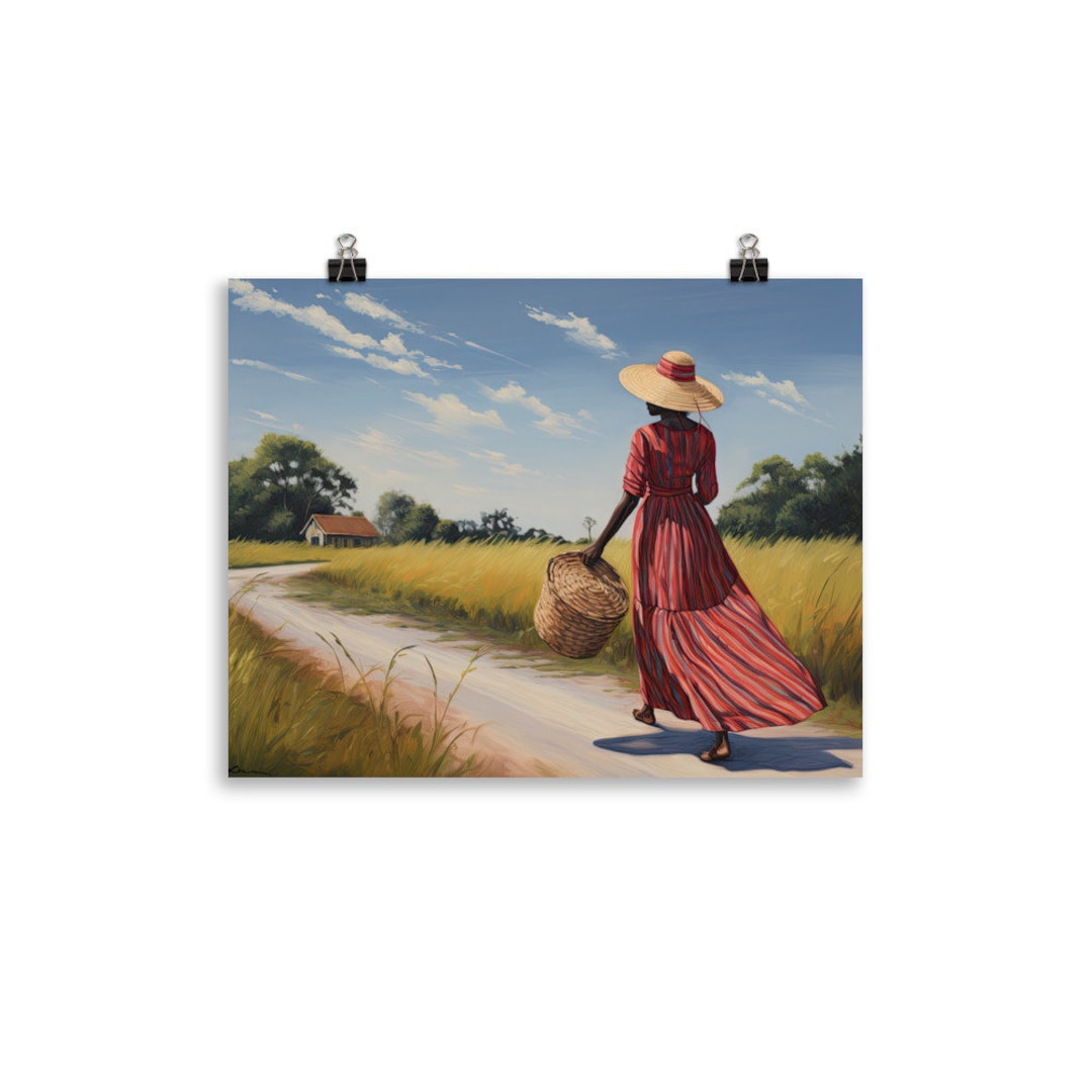 Gullah Original Acrylic Painting “longest Day” | African American Art ... Gullah Original Acrylic Painting “longest Day” | African American Art ...