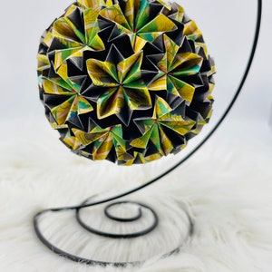 Traditional Japanese Kusudama Ball Origami Unique Holiday Christmas ...